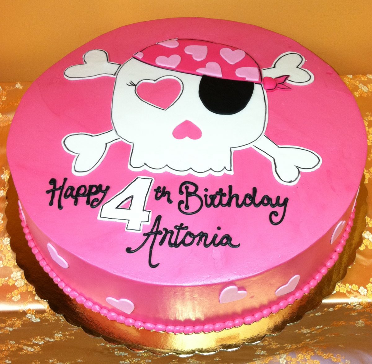 Pink Skull Party – 623K | The Bake Works